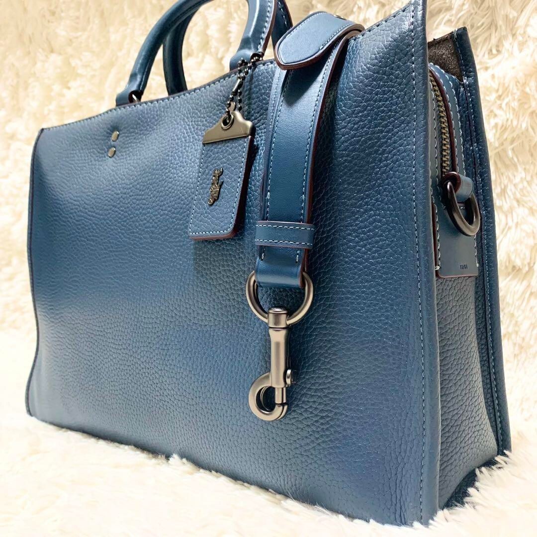 Coach 1941 Rogue Brief Glovetanned Pebbled Leather B… - Gem