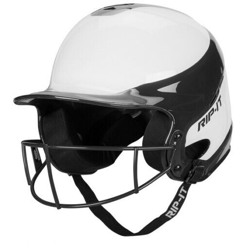 RIP-IT Vision Pro Gloss Softball Batting Helmet SIZE M/L 6-1/2" - 7-3/8 ...