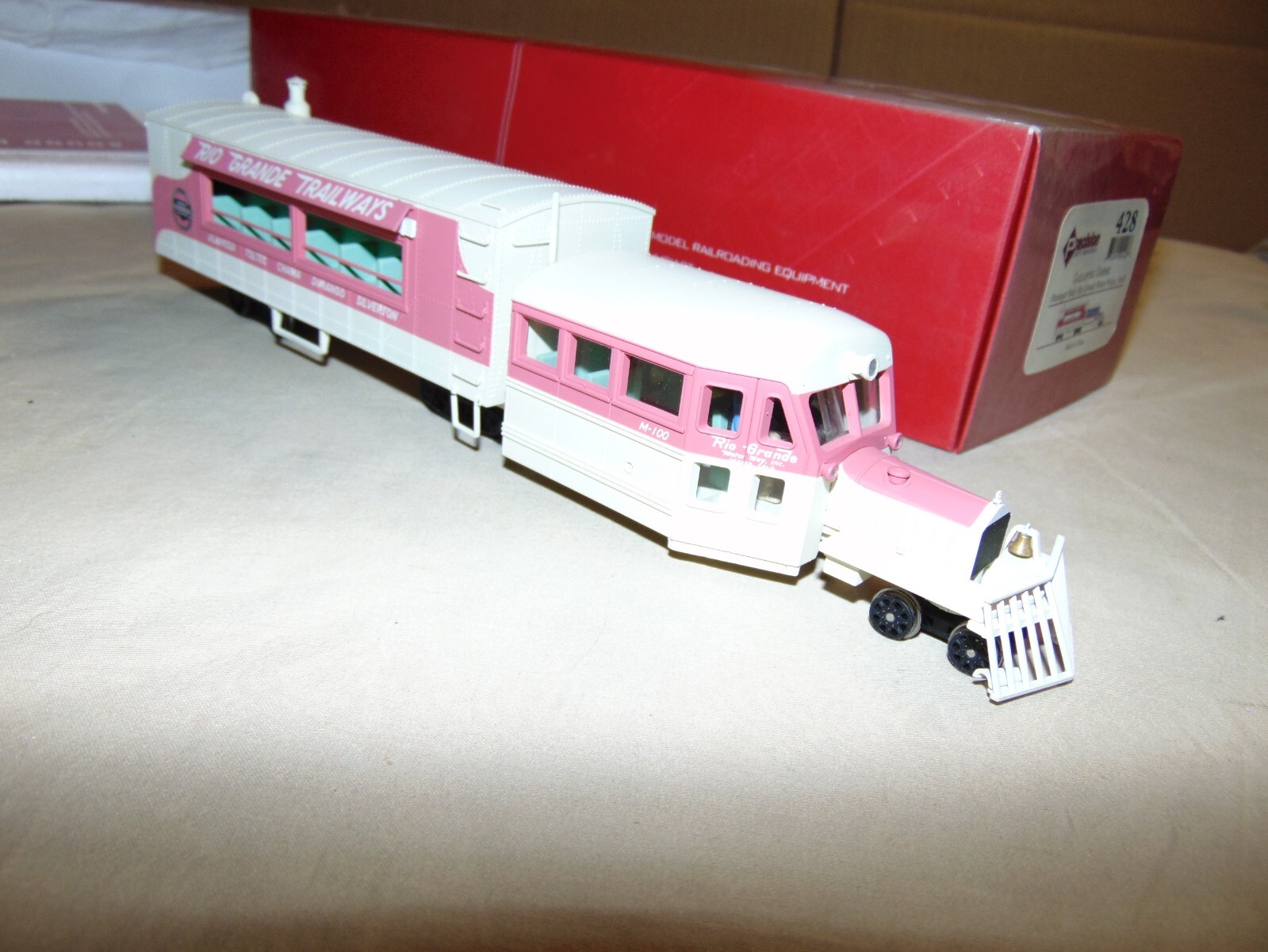 PRECISION CRAFT ON30 428 RIO GRANDE GALLOPING GOOSE DCC W/SOUND IN ...