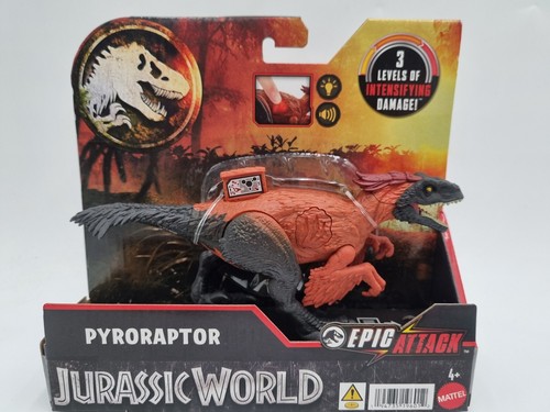 Jurassic World Mattel 2023 Epic Attack PYRORAPTOR 4+ Brand New | eBay