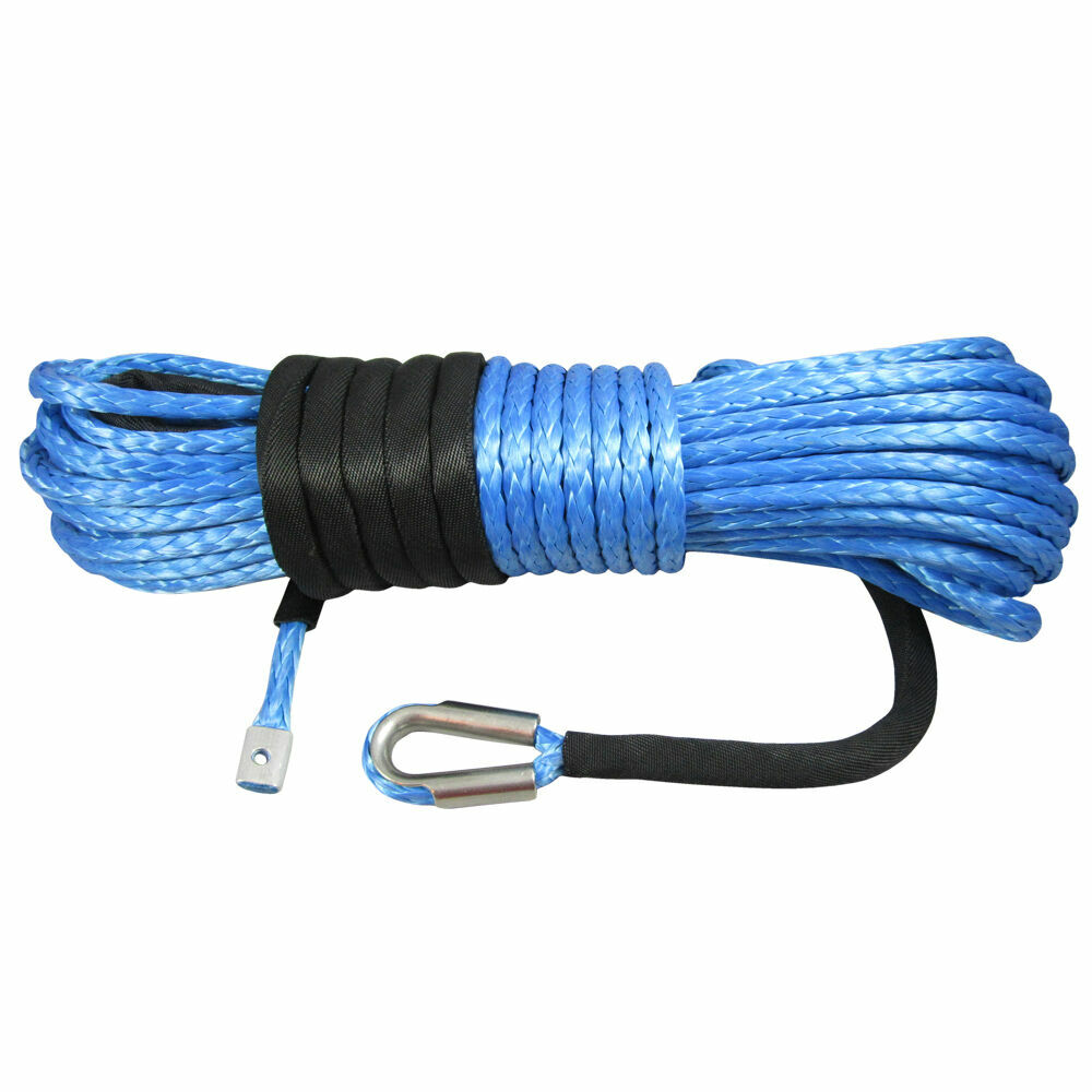 10MM X 30M Dyneema SK75 Winch Rope Synthetic Car Tow Recovery Cable ...