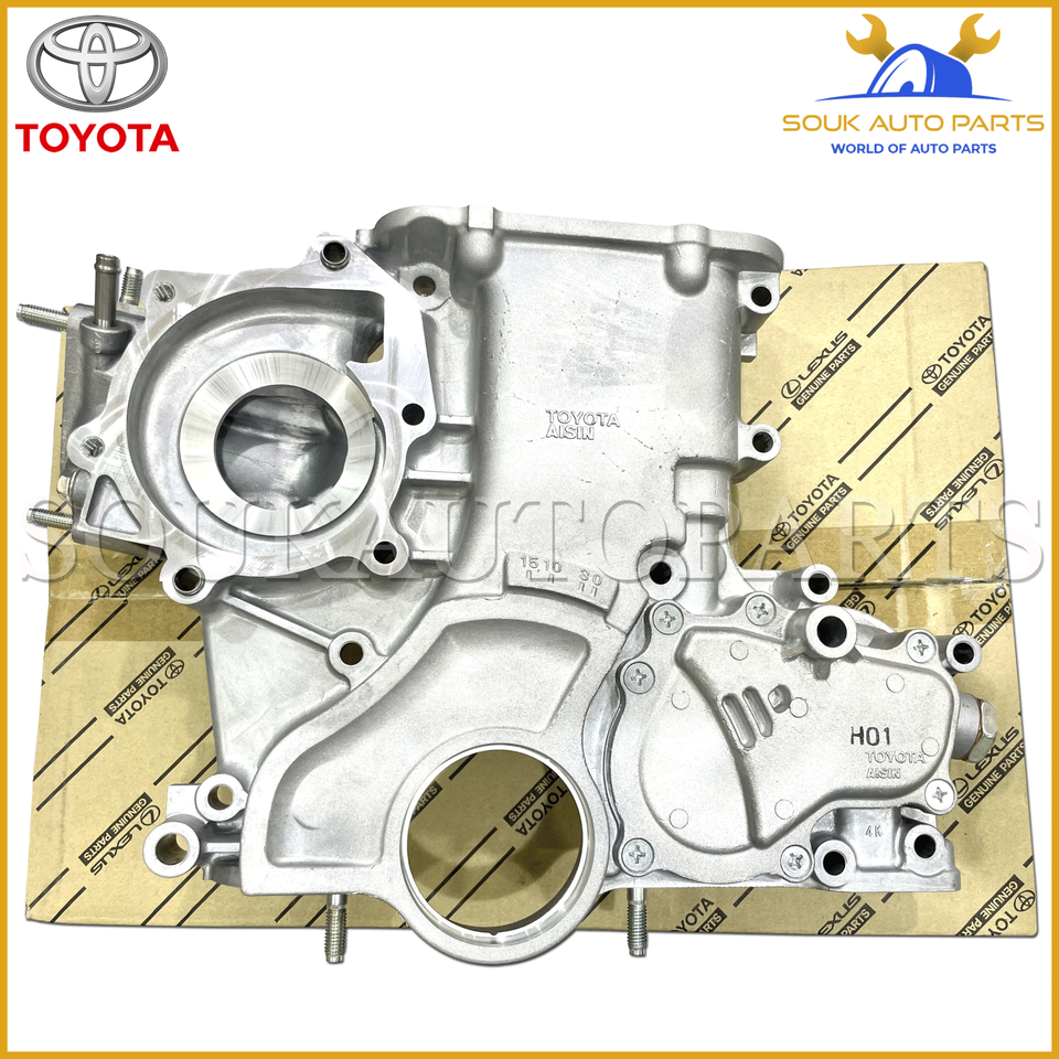 11310-66020 Genuine Toyota TIMING CHAIN COVER/OIL PUMP 1FZ-FE LAND ...