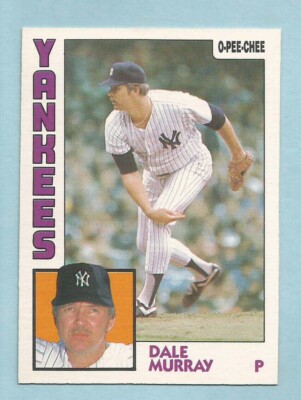 1984 OPC O-Pee-Chee Baseball Dale Murray #281 New York Yankees NM/MT | eBay