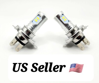 2 Super LED Headlight H4 Bulbs Lights for Ski-Doo Renegade 2010-2018 ...