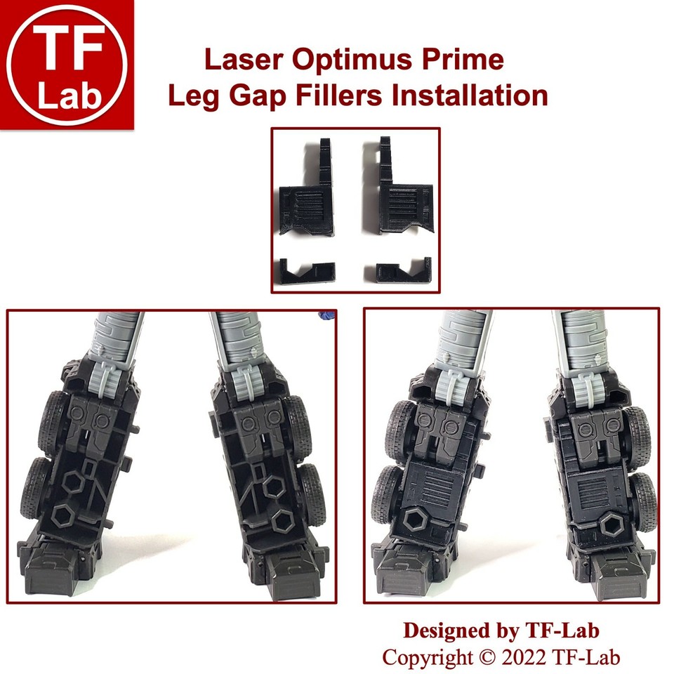 Gap Fillers Upgrade Kit: Target Optimus Prime Autobot Bullseye TF-Lab ...