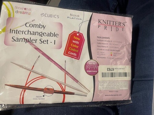 WOW!, NEW Knitter's Pride Comby Interchangeable Sampler Needle Set 3 Pairs | eBay