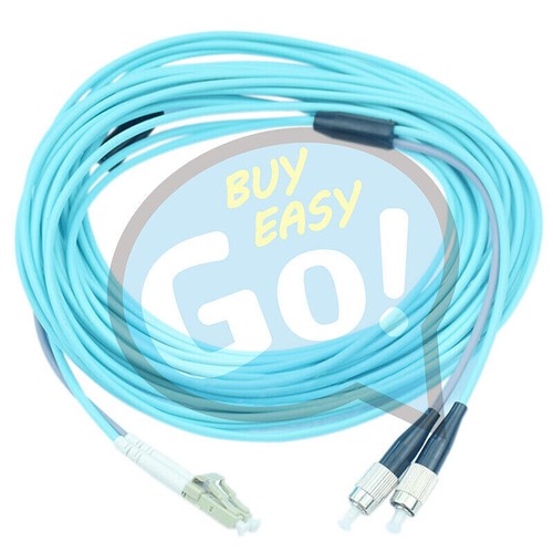 70M Armored Cable LC-FC UPC MM OM3 10GB Duplex Fiber Optical Jumper ...