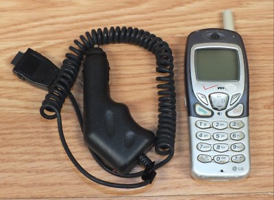 Genuine LG VX2000 (Verizon) 3G CDMA Bar Phone With DC Power Supply ...