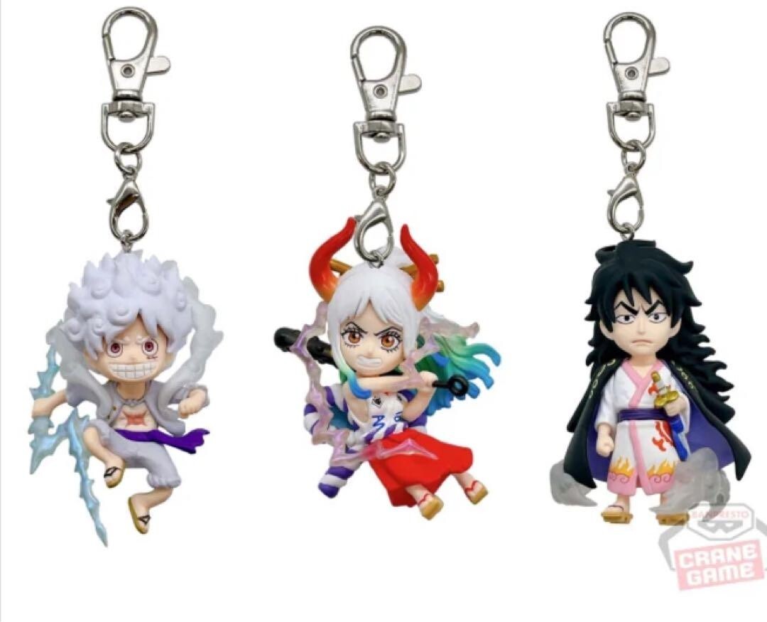One Piece Nika Yamato Momonosuke Figure Keychain Vol.1 All 3 Types ...