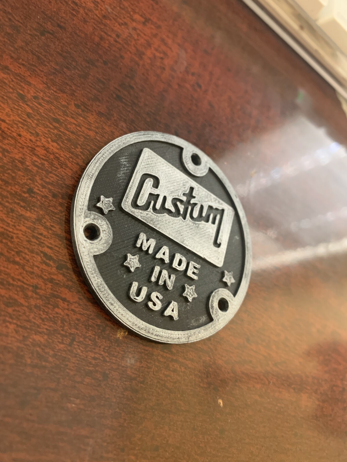 Aged Custom LP Single Cut Guitar Toggle Switch Back Cover Fits Gibson ...