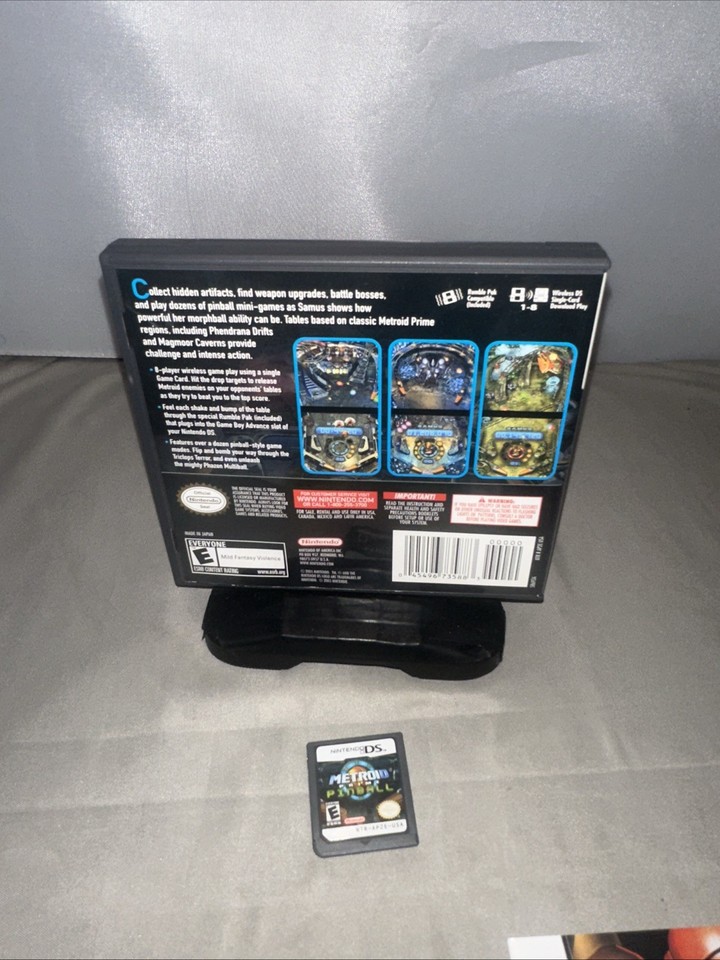 Metroid Prime: Pinball (Nintendo DS) Complete Authentic & Tested *NO ...