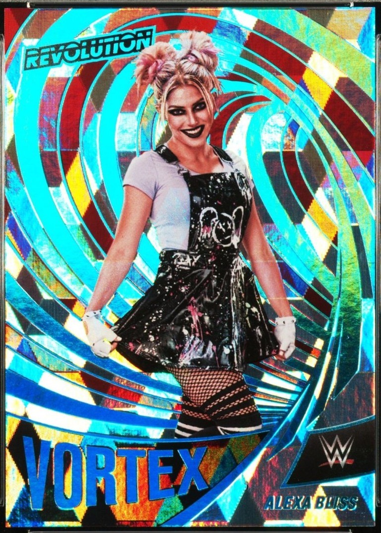 2022 Panini Revolution WWE - Vortex Alexa Bliss #28 Cubic /49 for sale ...