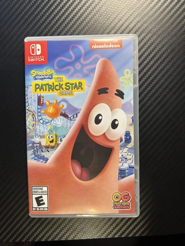 Spongebob Squarepants The Patrick Star Game Nintendo Switch- CASE ...