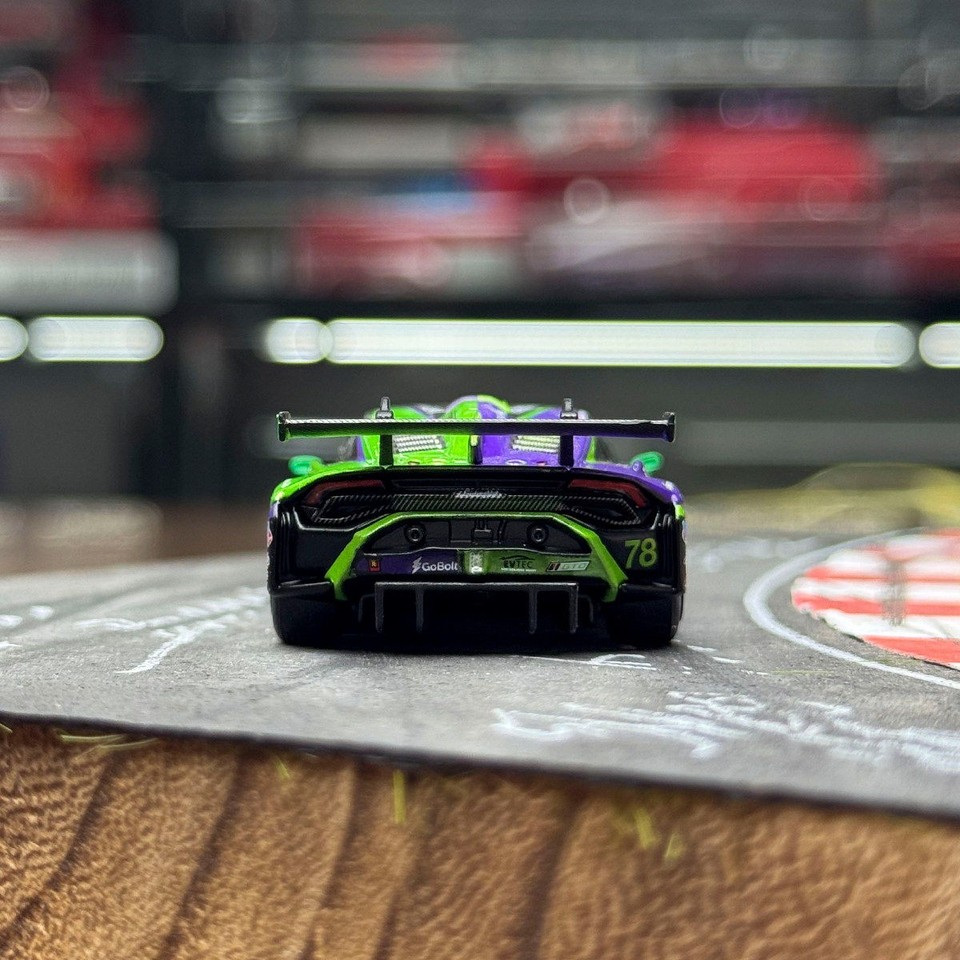 Mini GT 1062 Lamborghini Huracan GT3 EVO2 #78 Forte Racing 2024 IMSA ...