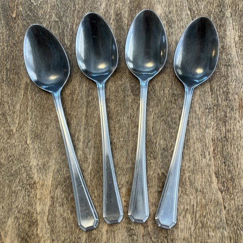Set of 4 Towle Supreme Beacon Hill Teaspoons Spoon Stainless Flatware Japan | eBay