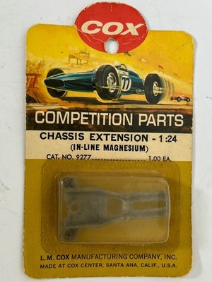Cox #9277 In-Line Chassis Extension for 1/24 scale slot cars NIB | eBay