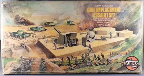 Airfix 51650-7 1/72 WW2 - Gun Emplacement Assault Set - Figurines ...