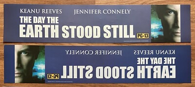 📽 The Day The Earth Stood Still - Double-Sided - Movie Theater Mylar ...