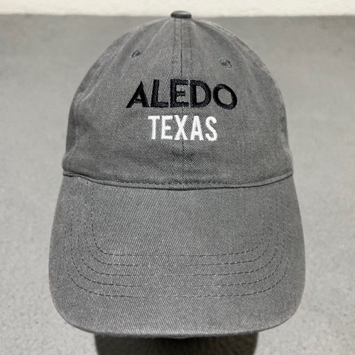 Aledo Texas Cap Mens Gray Adjustable Hat Adult Travel Souvenir Casual ...