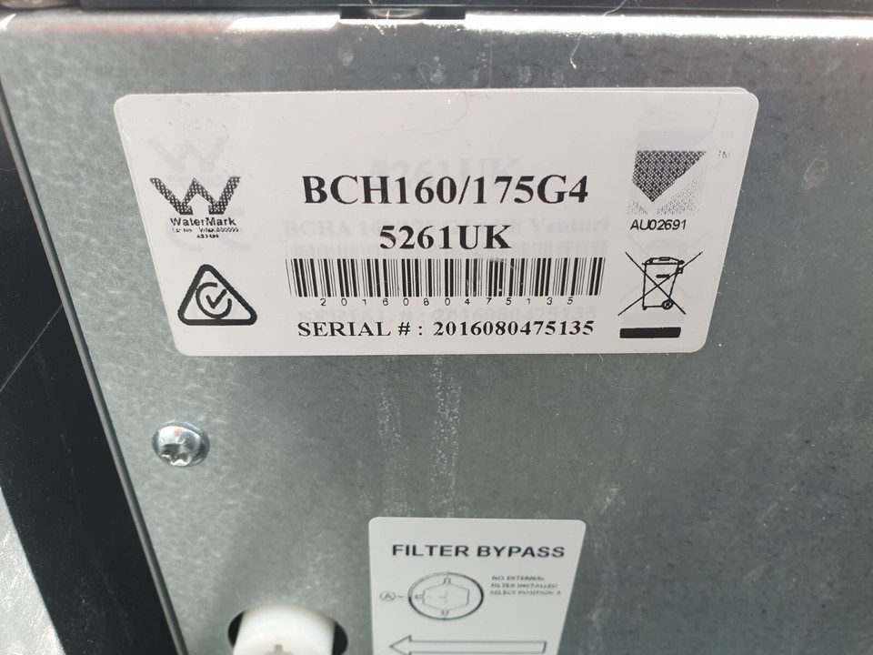 Zip Hydrotap BCH160/175G4 Chilled & Boiling Water - Base & Tap all kit ...