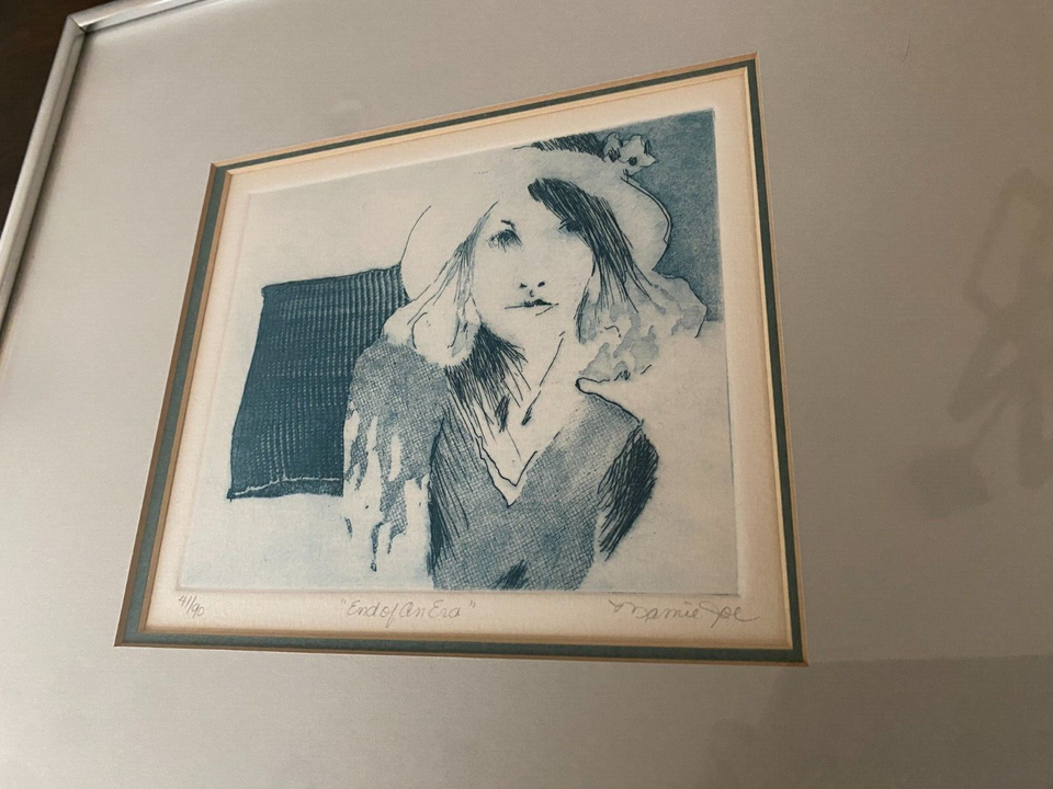 Mamie Joe Rayburn "End of An Era" Signed Numbered (41/90) Framed ...