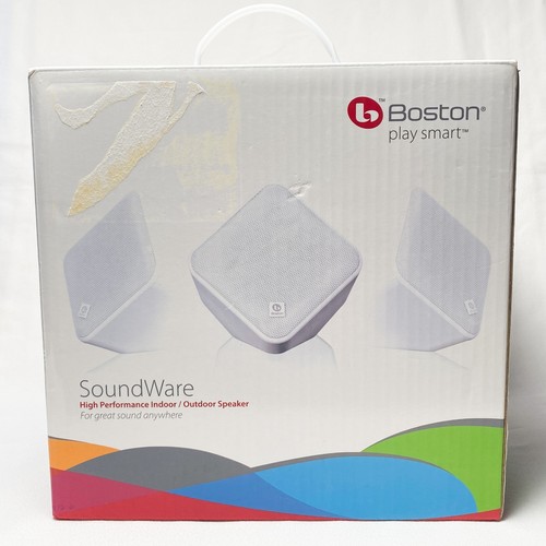 Boston Acoustics Play Smart SoundWare Indoor/Outdoor Speaker Open Box ...