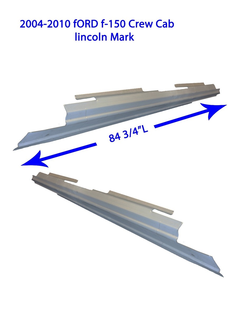 Crew Cab Rocker Panel 2004-2008 Ford F150 F-150 Crew Cab KUAFU Slip-on ...