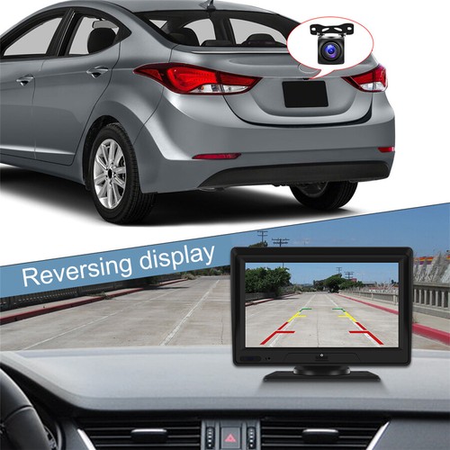 7" Car Multimedia Player Monitor & Rear Camera For Wireless Carplay ...