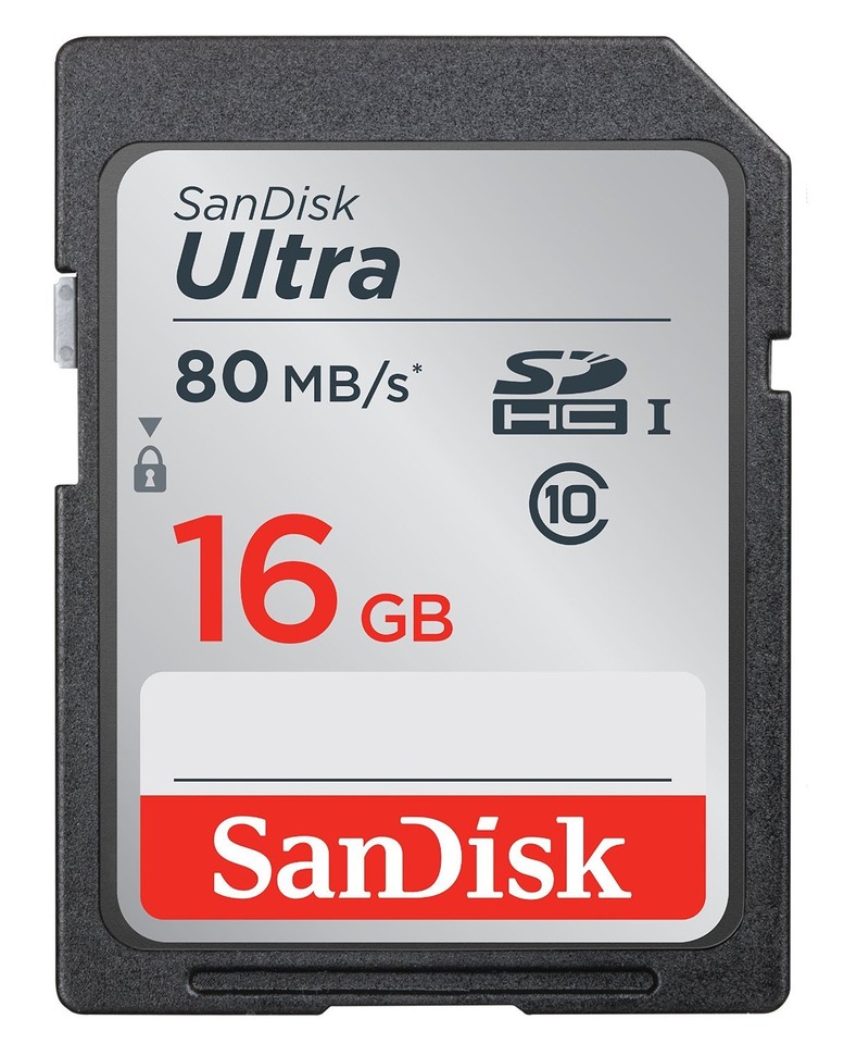 SanDisk 16 GB Ultra SDHC SDXC SD Class 10 80MB/S High Speed 533X Card UHS-I HD | eBay