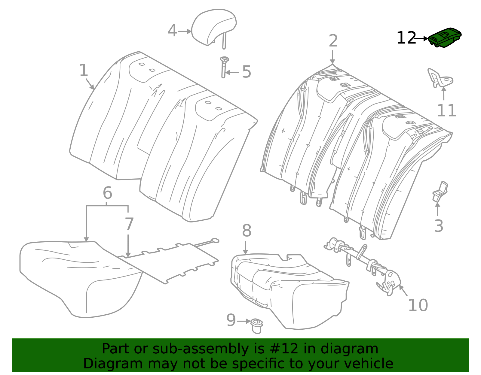 Genuine OEM Toyota Lexus 73717-53040-C1 Child Seat Anchor Cover Corolla ...
