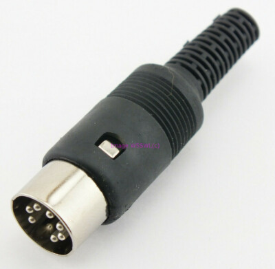 Microphone Mic Plug 7 Pin DIN Male by W5SWL | eBay