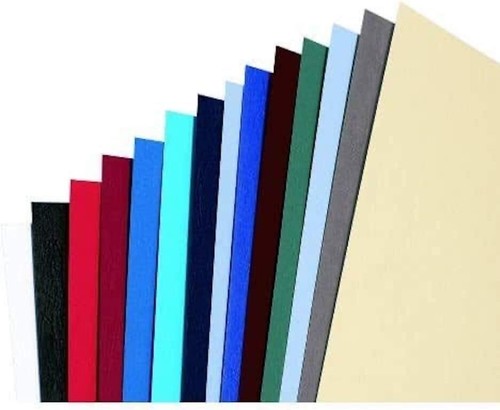 GBC A4 250 GSM Leatherboard Window Binding Covers - Blue 885191658120 ...