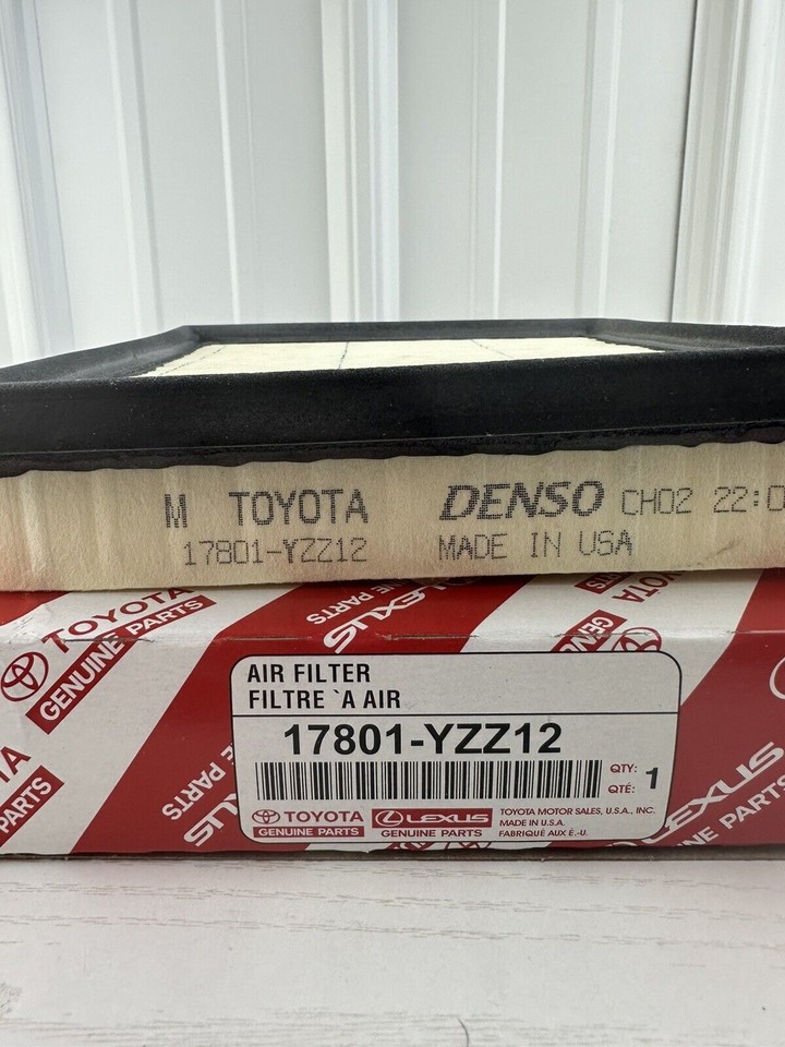 Genuine TOYOTA Engine Air Filter 17801-37021 17801-YZZ12 1780137020 OEM ...