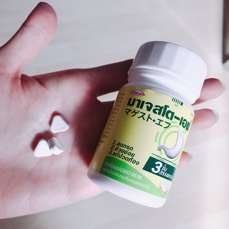 6 x 100 tab Magesto-F Digestive Sandwich Tablets Relief Gastric Pain ...