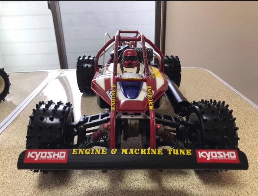 Vintage Kyosho Vanning Engine RC Car Assembled Unrunning Rare | eBay