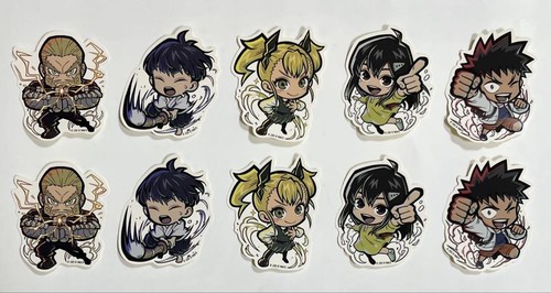 Kaiju No. 8 Sofmap Etoon Sticker Set Kafka Mina Hoshina Isao Used | eBay