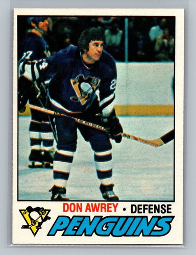 1977-78 Topps #137 Don Awrey Pittsburgh Penguins | eBay