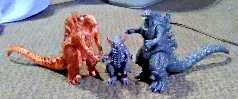 Mix 2 Godzilla & Gamora Figures | eBay