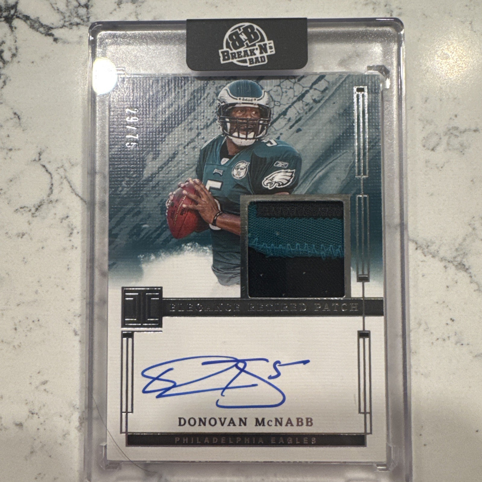 2024 Impeccable Elegance Retired Patch Donovan McNabb /75 ON-CARD AUTO ...