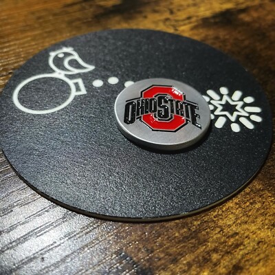 OHIO STATE BUCKEYES! 1.25” Laser Engraved Custom Aluminum Golf Ball ...