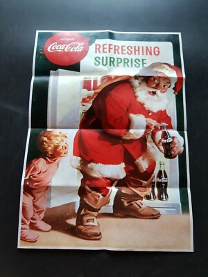 1941 WW2 SANTA CLAUS CHRISTMAS XMAS CHILDREN DRINKS WAR PROPAGANDA ...