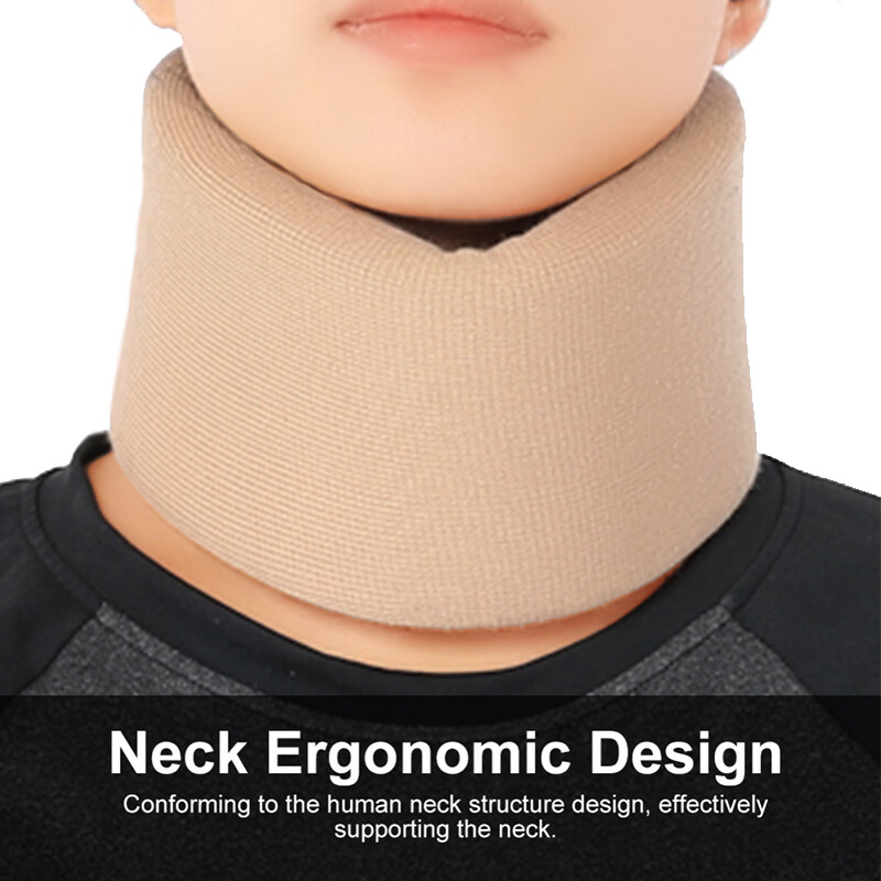 Adjustable Neck Brace Support Wrap Soft Foam Cervical Collar Neck Pain ...