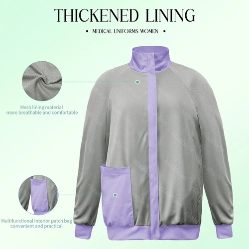 Operating Room Medical Coats Scrubs Hospital Work Jackets Scrubs ...