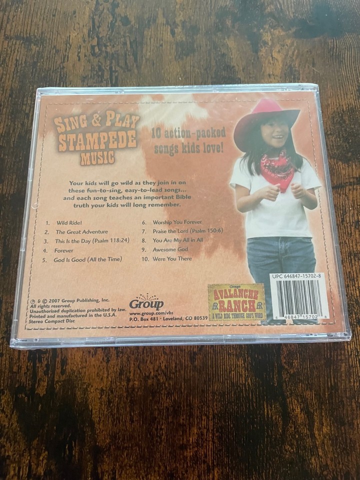 Sing & Play Stampede Music - A Wild Ride Through God's Word (CD) NEW ...
