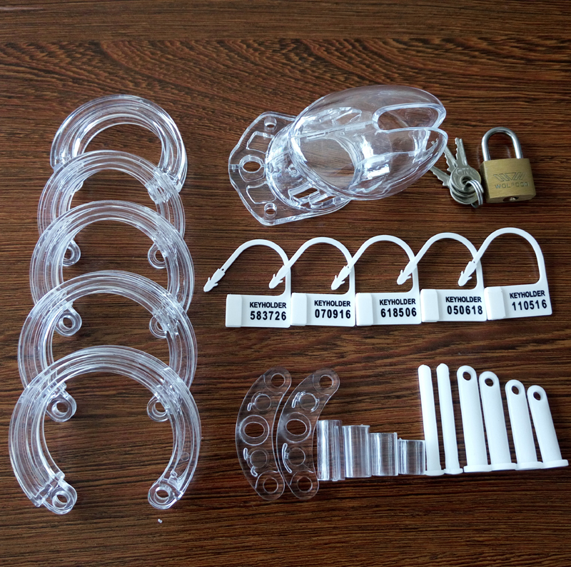 Original CB-6000S 2 1/2" Cock Cage Lock Set Penis Chastity Cage, Same ...