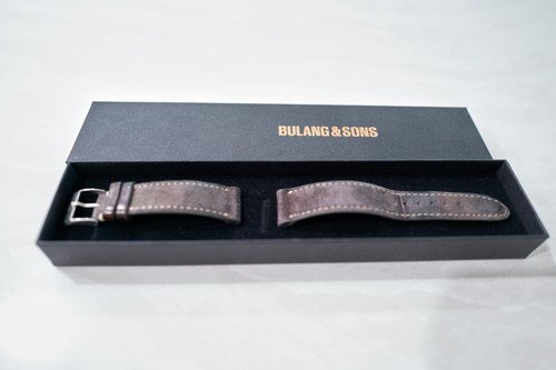 Bulang & Sons - Refined Dark Grey Suede Watch Strap - 20mm | eBay