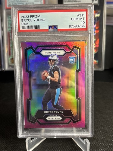 2023 Panini Prizm - Rookies Pink Prizm #311 Bryce Young (RC) PSA 10 | eBay