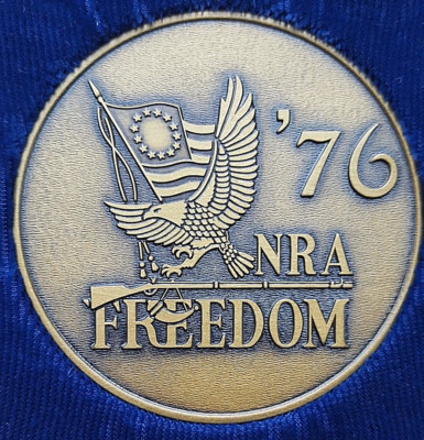 1976 NRA FREEDOM - Captain Of The NRA New Patriot Army - Medallion ...