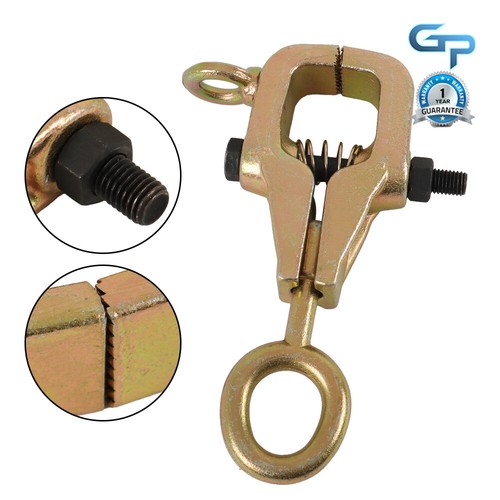 5 Ton Frame Rack Pull Clamp 2 Way Mouth-shaped Clamp Auto Body Repair ...