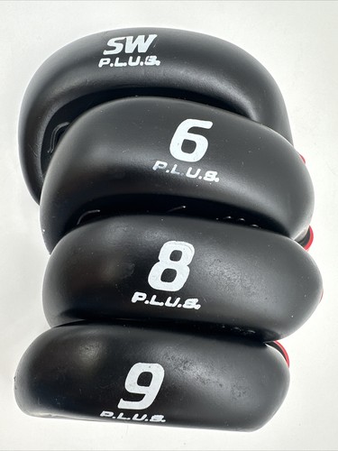 Lot of 4 Face Saver PLUS Sand Wedge SW 6 8 &9 Golf Club Iron Head ...